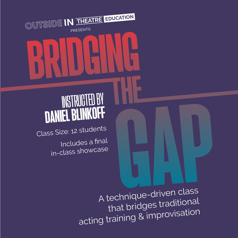 Training | Bridging the Gap - Outside In Theatre